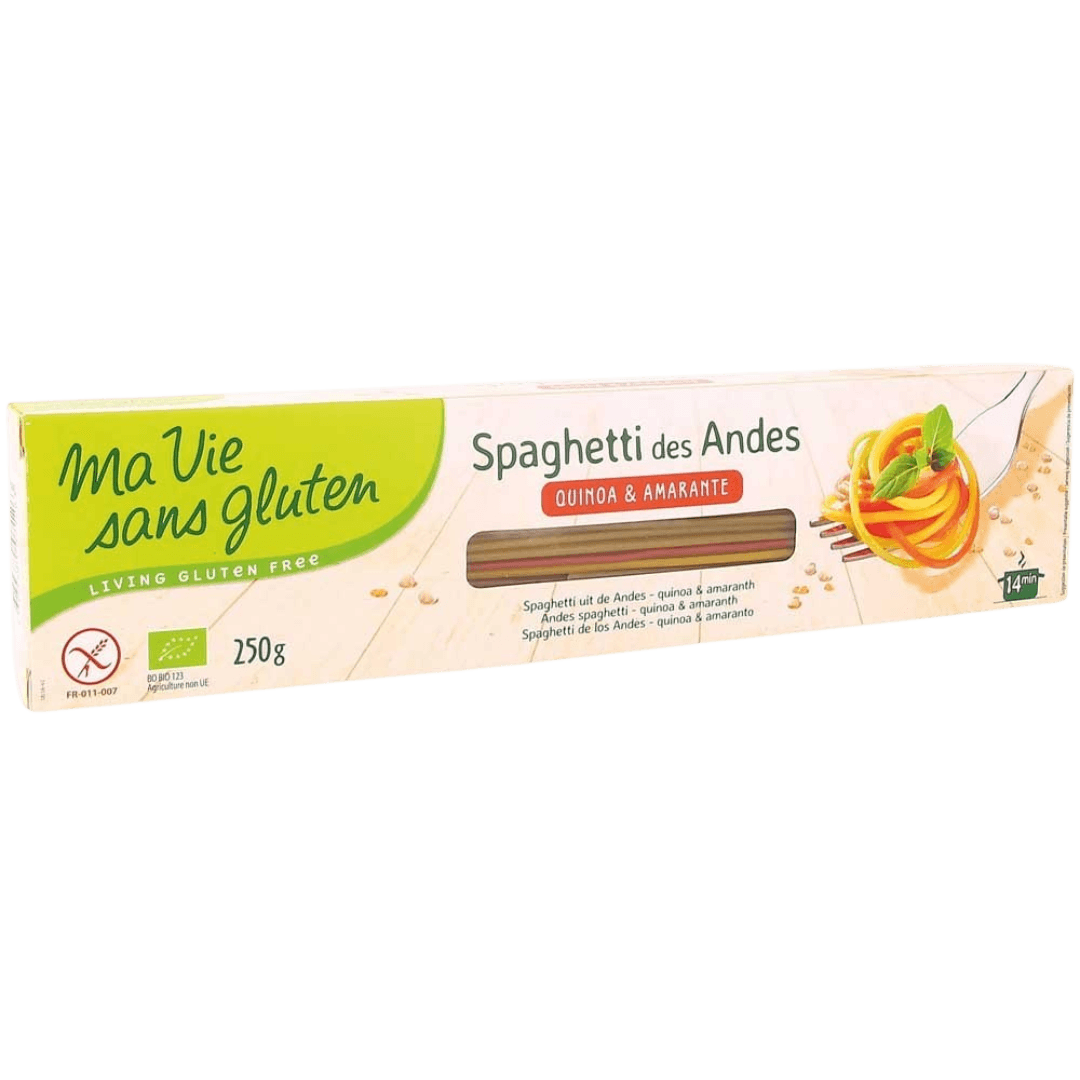 Quinoa Amaranth Spaghetti Organic 250g Ma vie sans gluten | -15% on ...
