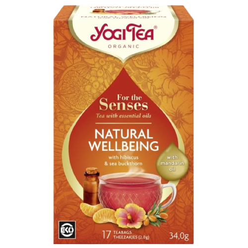 Infusion Bien Etre Naturel Bio 17 sachets Yogi Tea | -25% sur Kazidomi