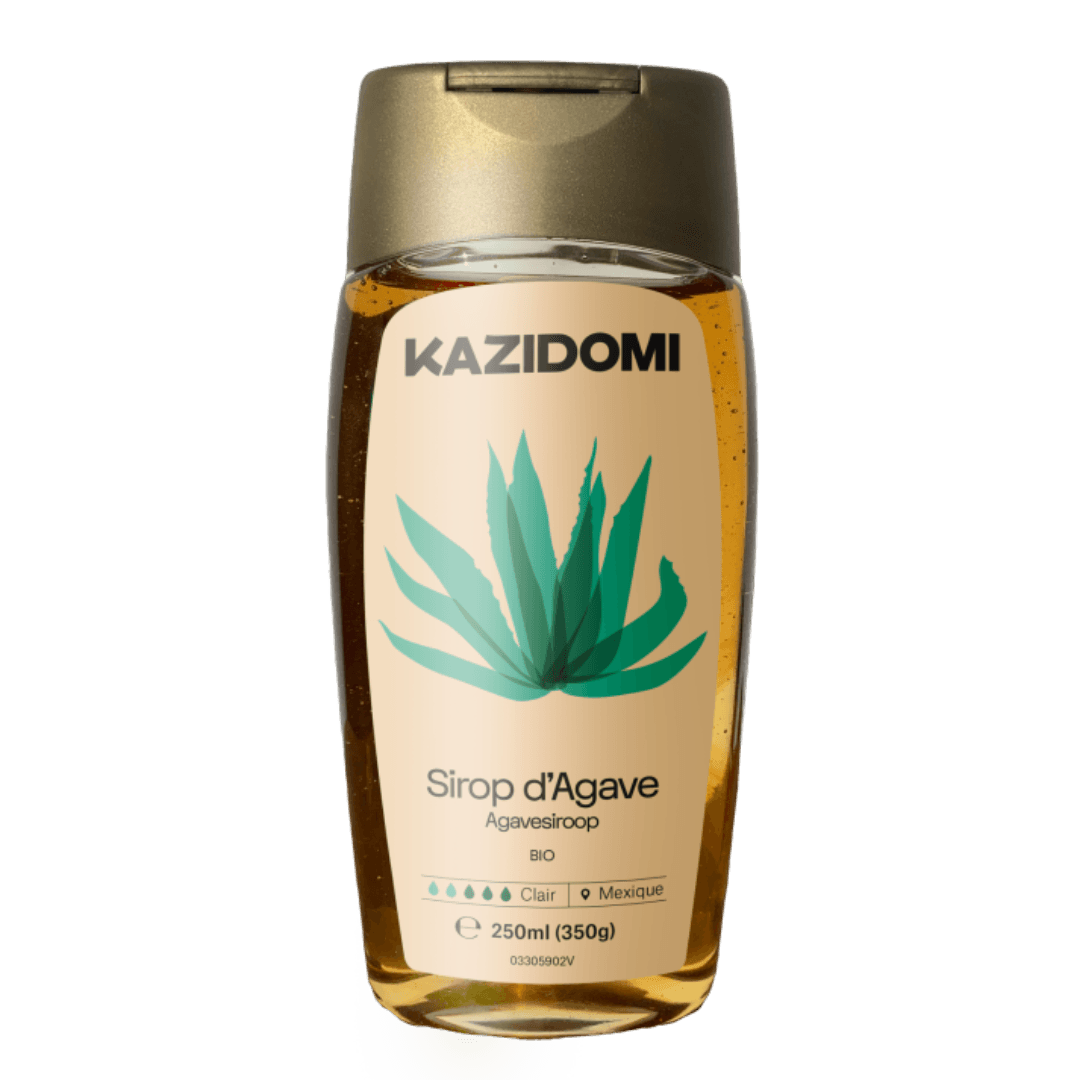 Agave Syrup Organic 250ml | -30% on Kazidomi