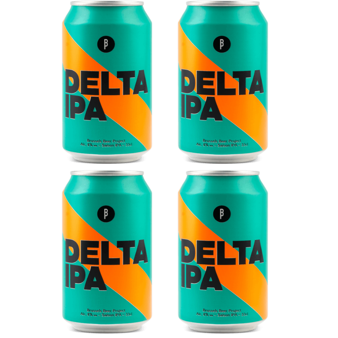 Pack x4 IPA Delta 1.32L Brussels Beer Project | -20% sur Kazidomi