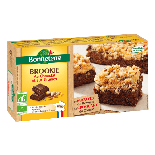Brookie Brownie Cookie Organic 285g Bonneterre | -15% on Kazidomi