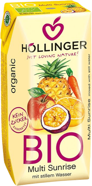 Multi Sunrise Organic Organic 200ml Hollinger | -15% on Kazidomi