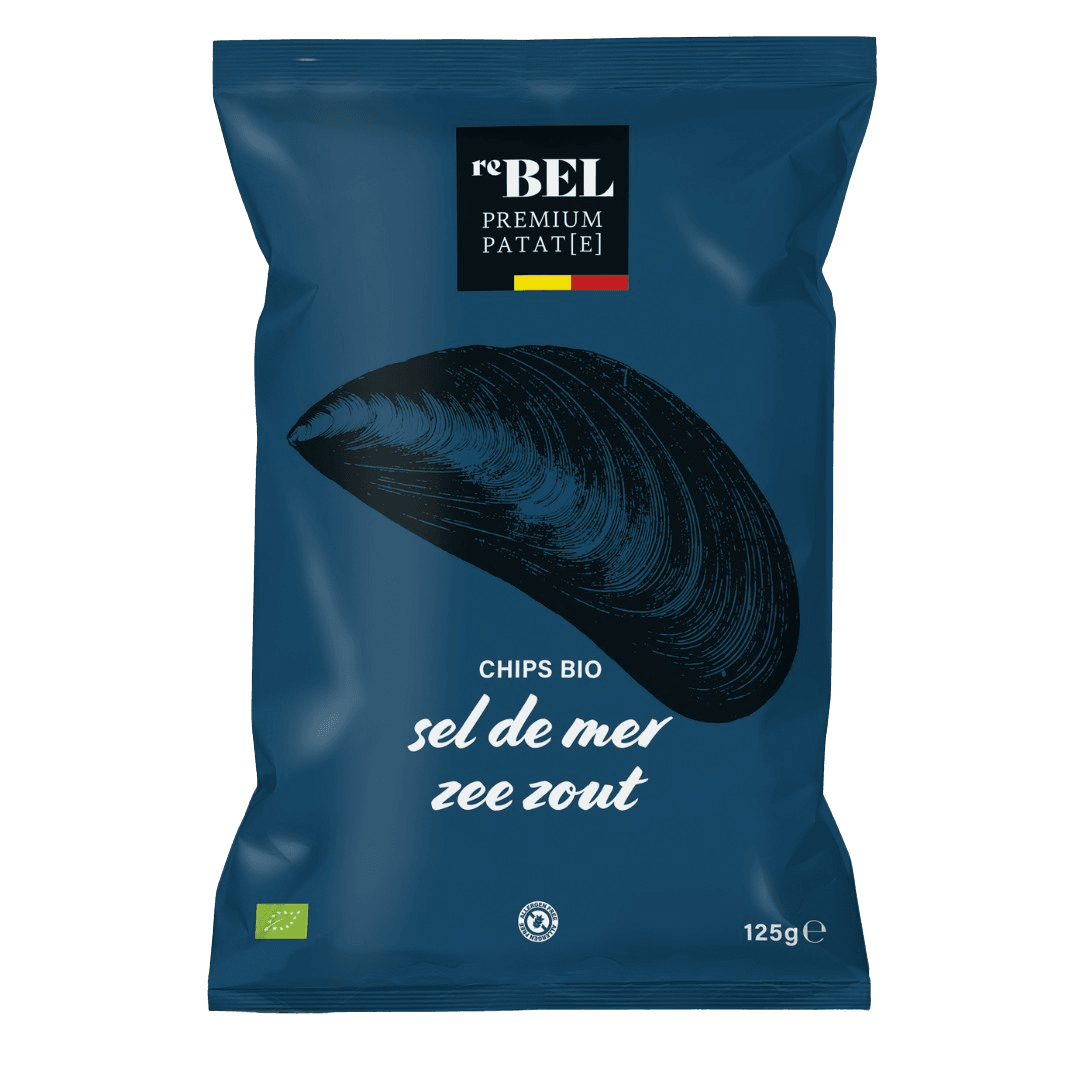 Chips Sel Mer Bio 125g reBEL | -20% sur Kazidomi