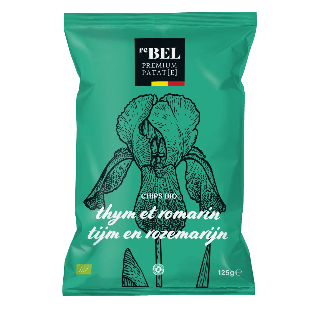 Chips Thym Romarin Bio 125g reBEL | -20% sur Kazidomi