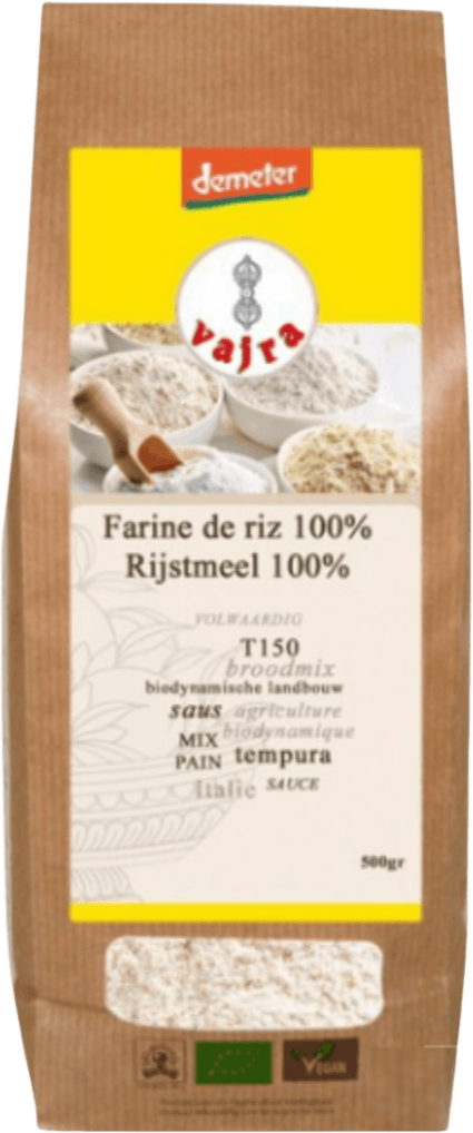 Rice Flour 100% T150 Organic 500g Origami | product.meta-title-discount