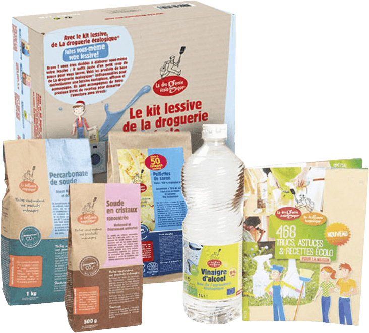 Kit Lessive La droguerie écologique | -15% sur Kazidomi