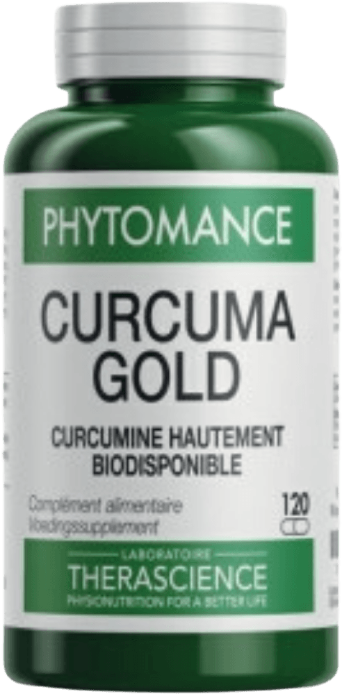 Phytomance Curcuma Gold 120 gelules Therascience | -23% sur Kazidomi