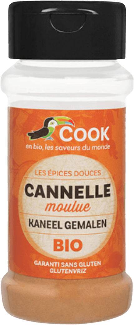 Cannelle Moulue Bio 35g Cook | -15% sur Kazidomi