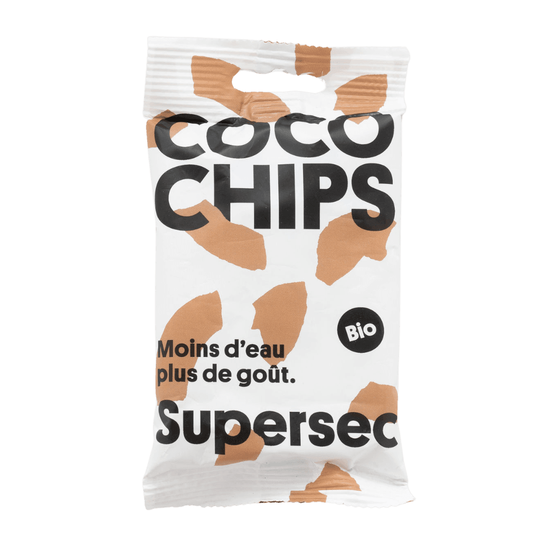 Pocket Coconut Chips 50g Supersec |Kazidomi