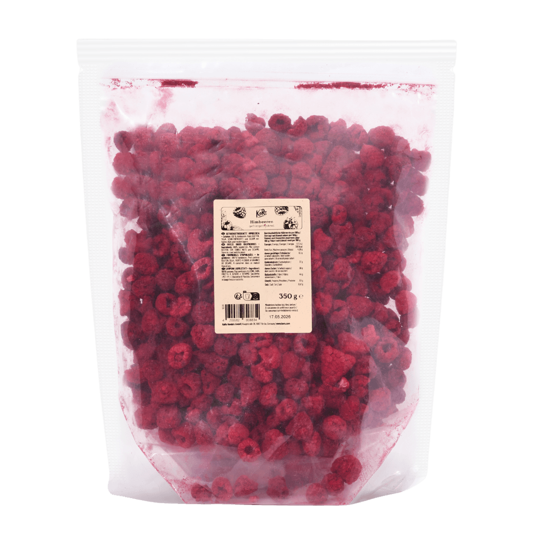 Freeze-dried Raspberries 350g Koro | -10% on Kazidomi