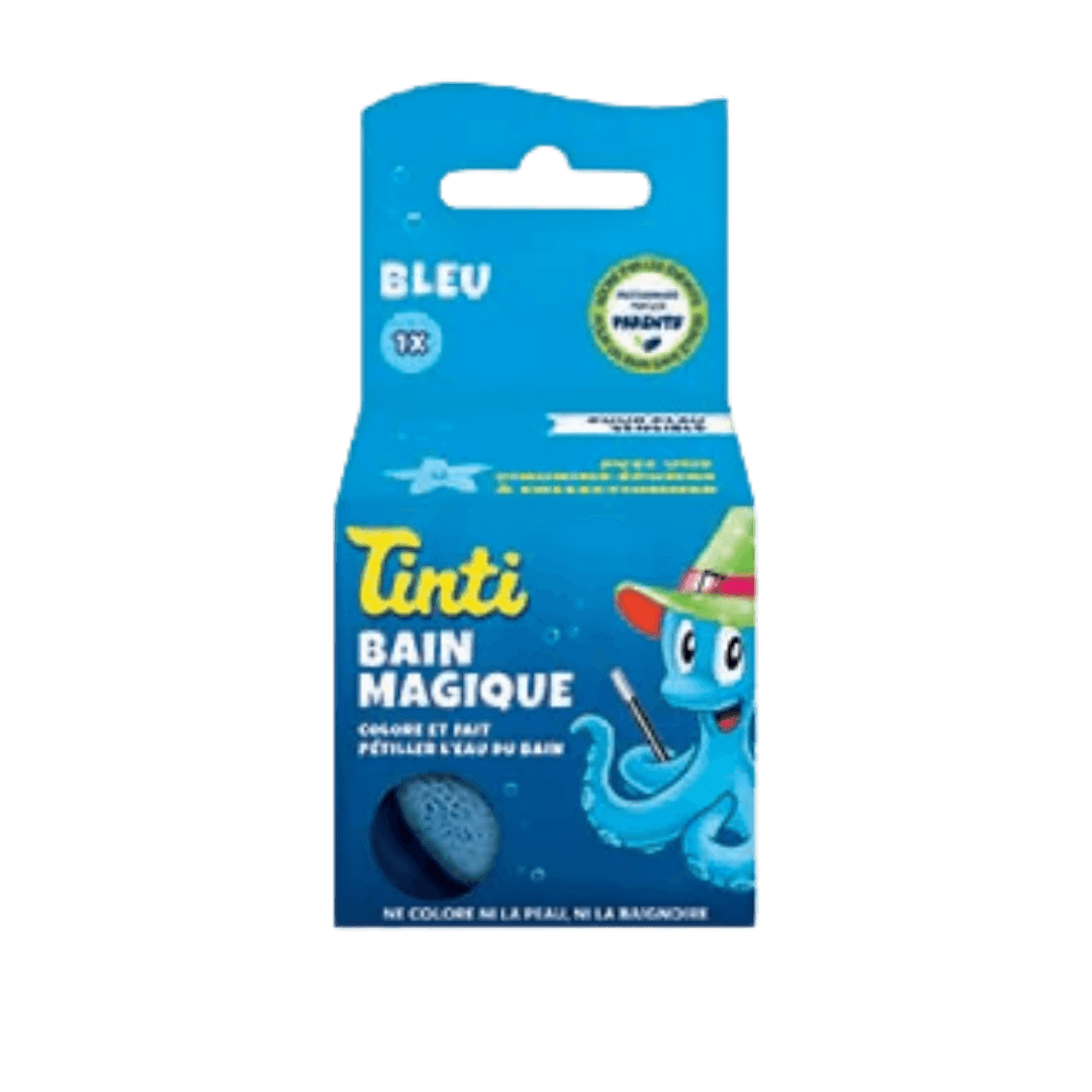 TINTI Blue Magic Bath Ball for Kids from 3 years old Organic 40g Tinti ...