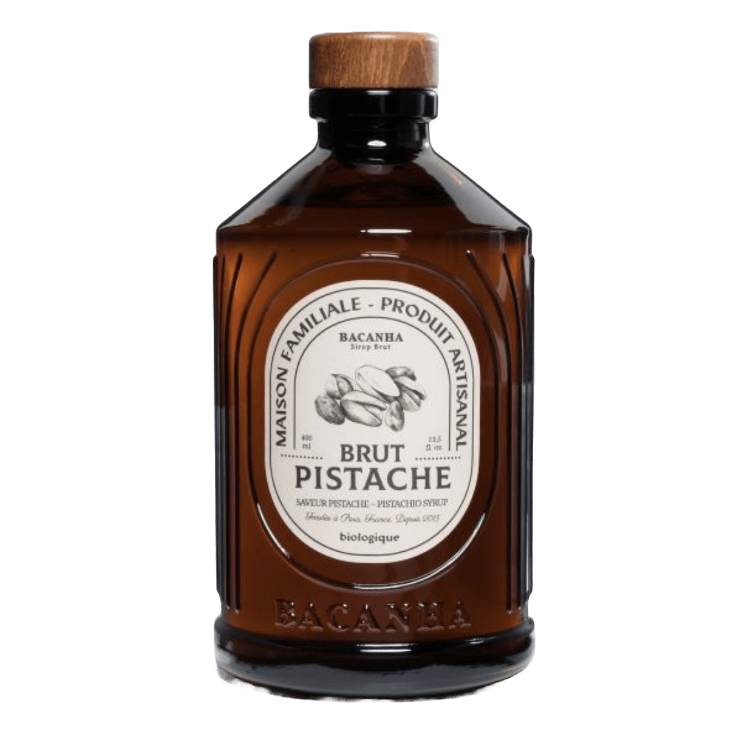 Sirop Pistache Brut Bio 400ml Bacanha | -15% sur Kazidomi