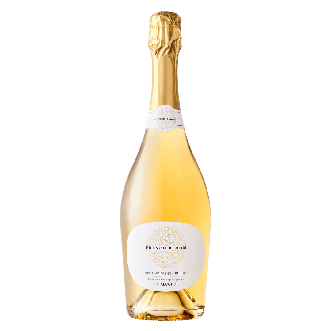 Vin Pétillant Blanc Sans Alcool Bio 750ml French Bloom | -15% sur Kazidomi