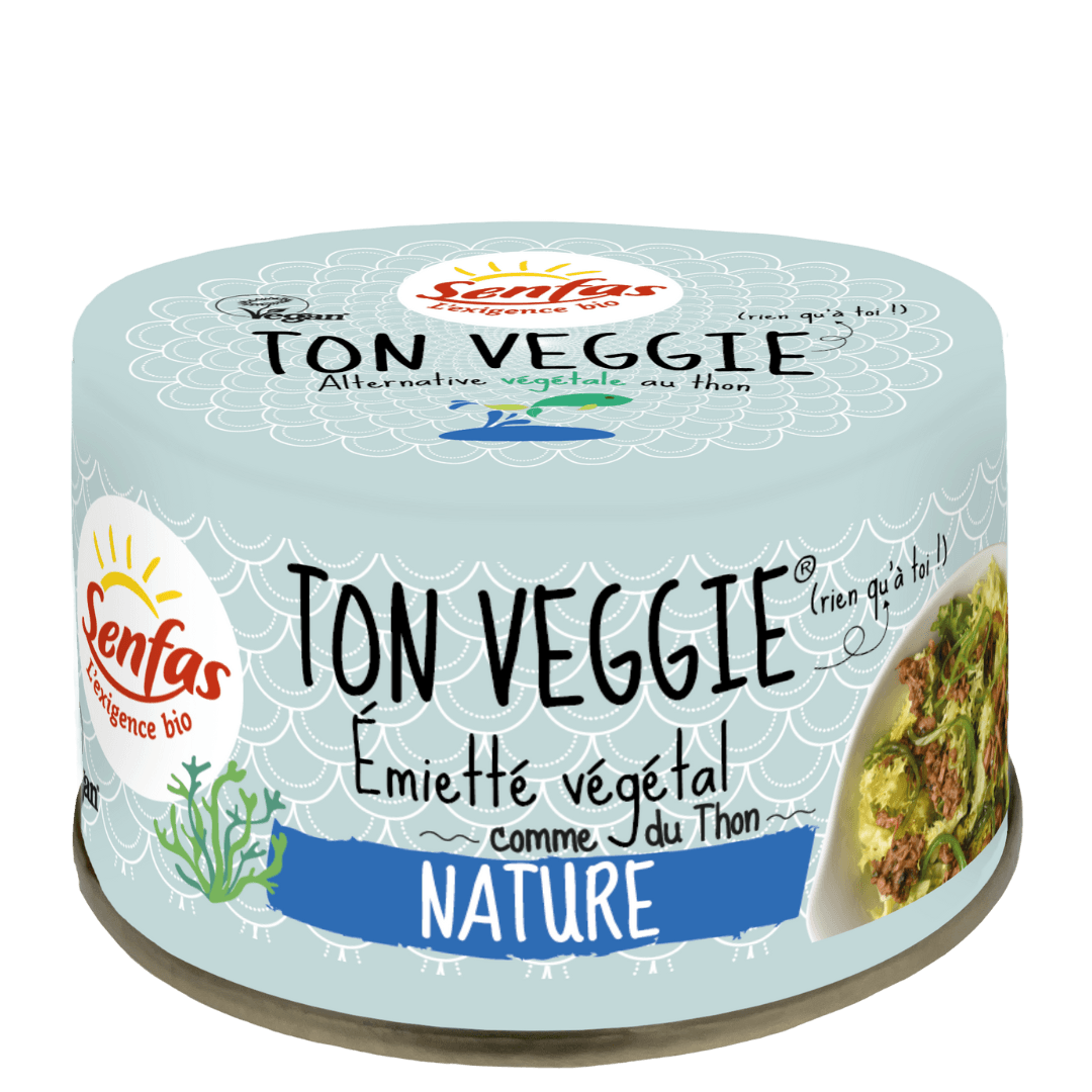 Thon Vegan Nature Bio 120g Senfas | -15% sur Kazidomi