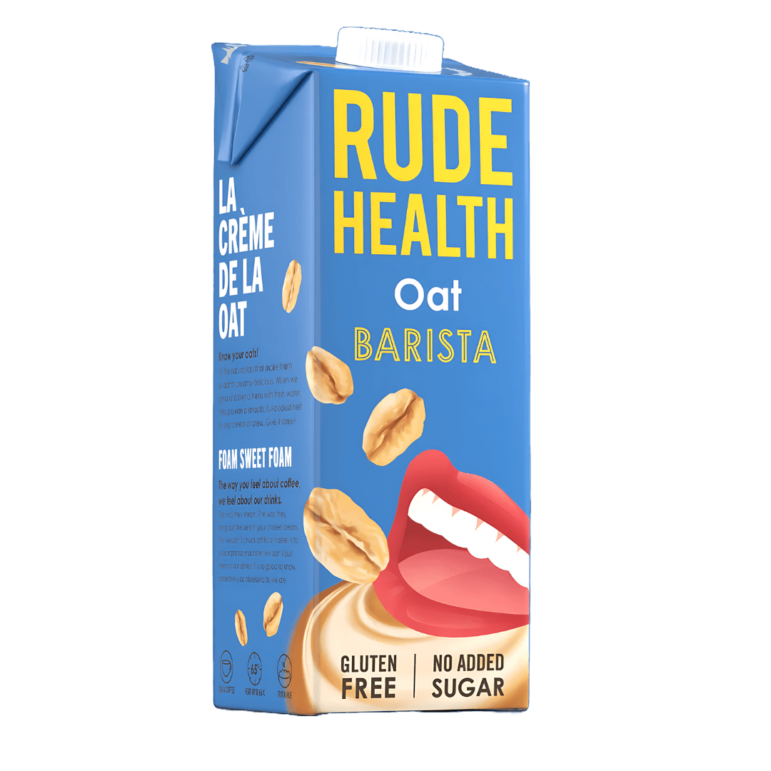 Oat Barista Gluten Free Organic Rude Health | Up to -25% sur Kazidomi