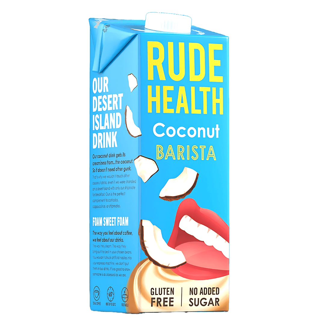Boisson Coco Barista Bio 1L Rude Health | -15% sur Kazidomi