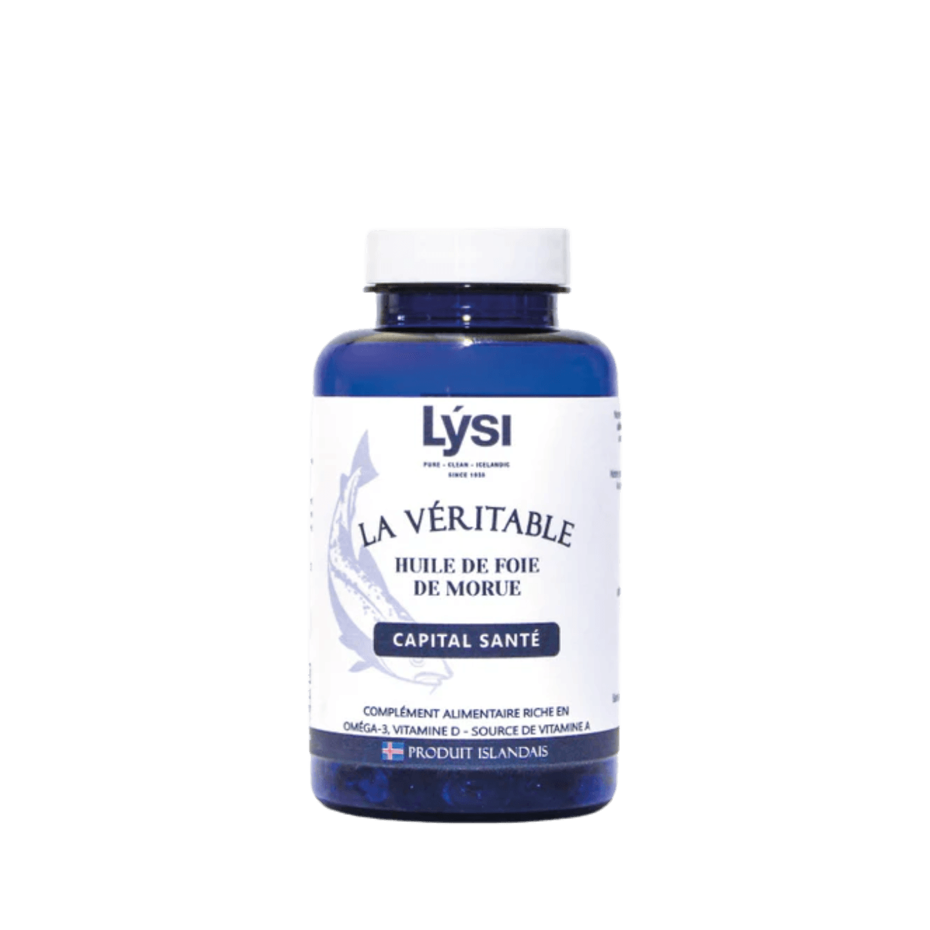 Cod Liver Oil Capsules 240ml Lysi | -15% on Kazidomi