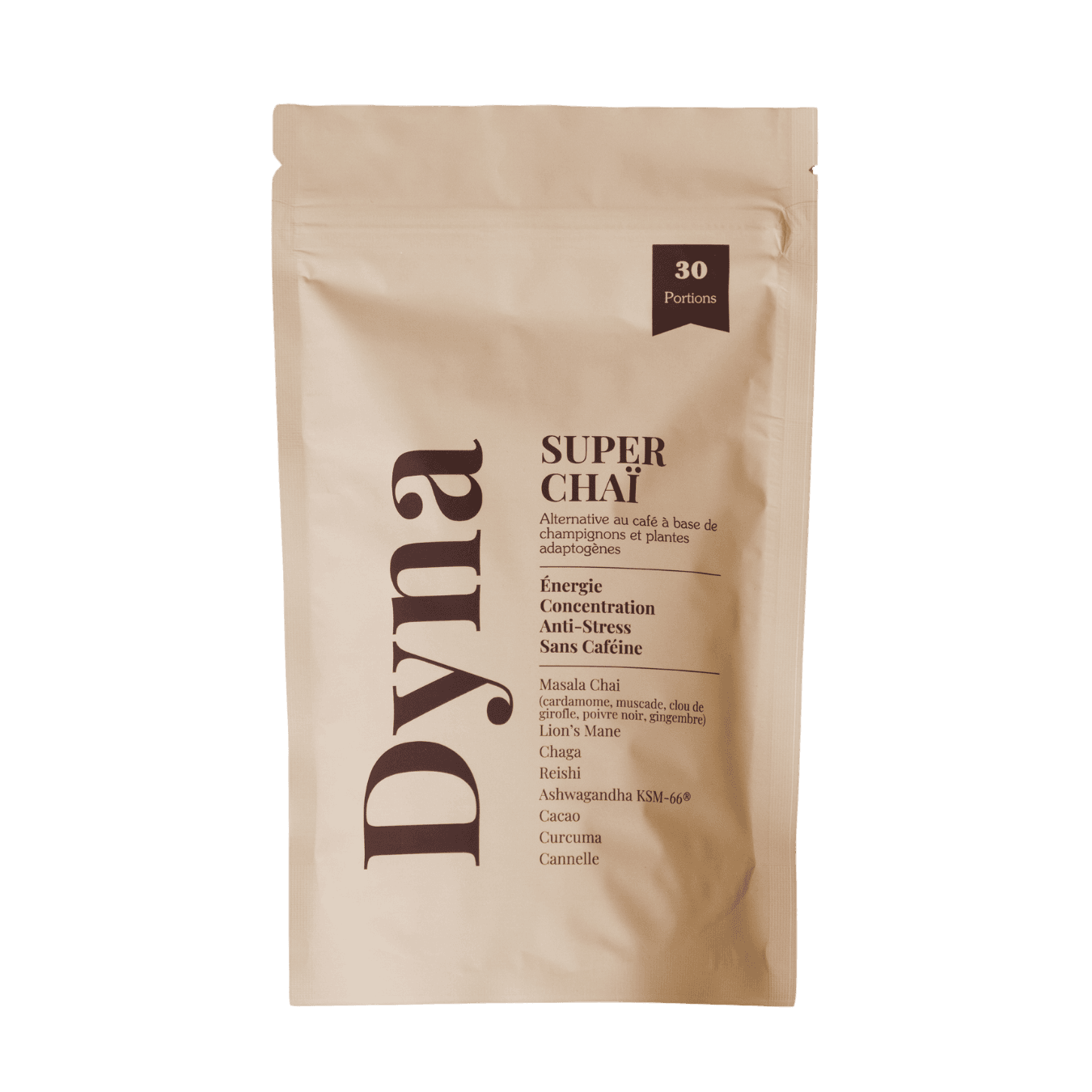 Adaptogenic Chai – Chai Cacao Flavor 129g Dyna | -15% on Kazidomi