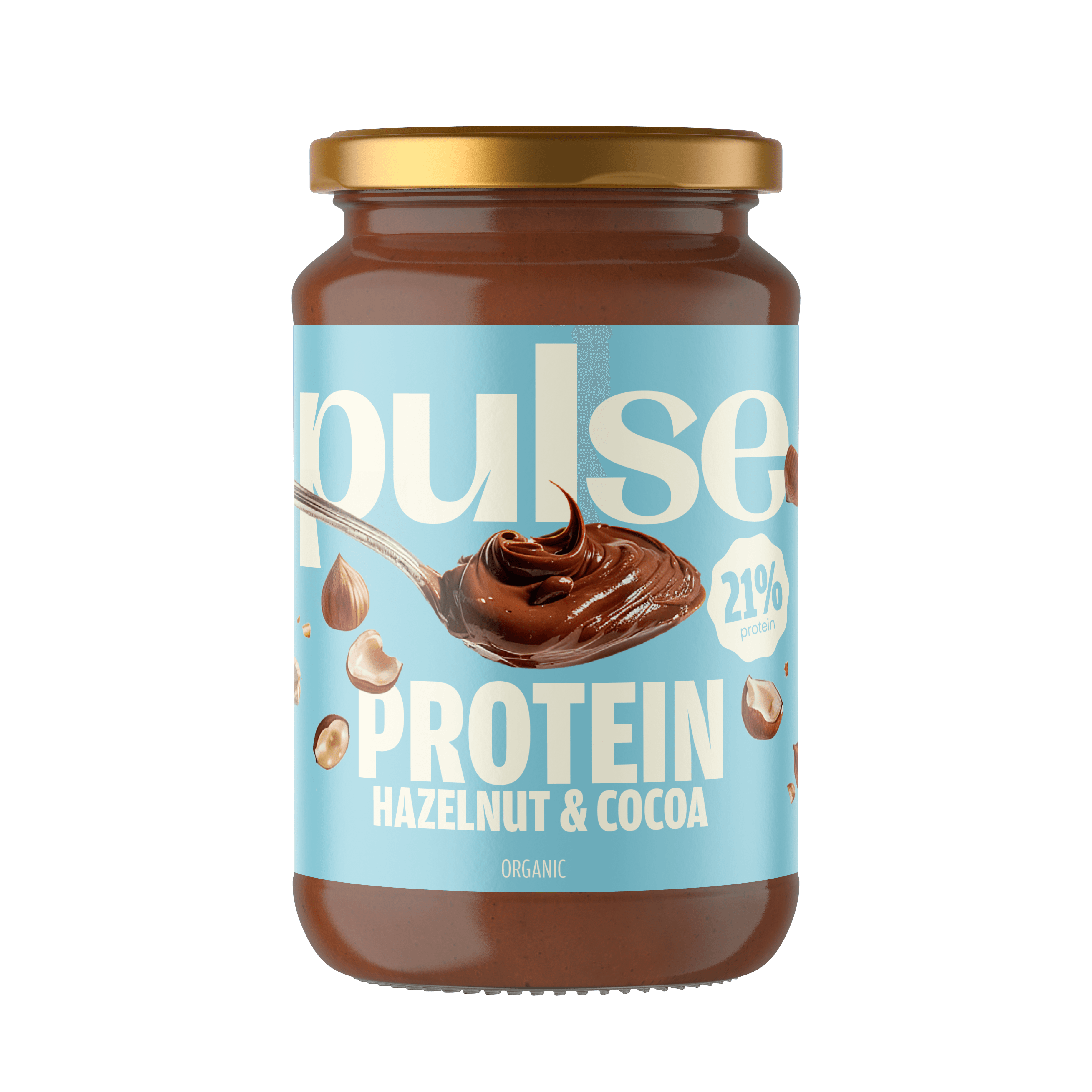 Pâte à tartiner chocolat noisette protéinée (22% protéine) Bio 300g ...