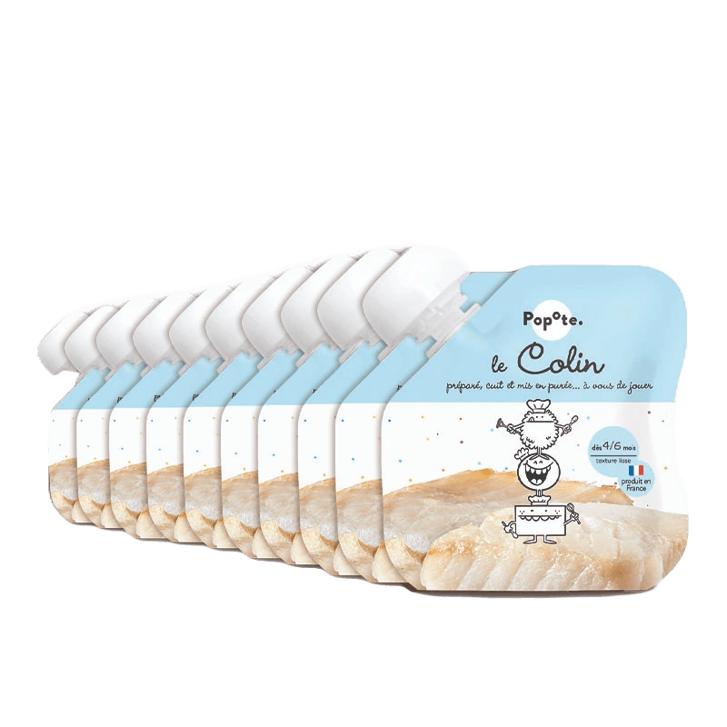 Cod Pouch from 6 months ORGANIC Popote | Up to -25% on Kazidomi